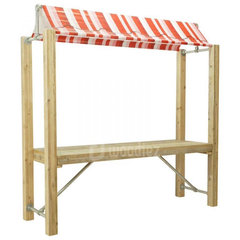 Luxe steigerhouten marktkraam huren | Woodiez